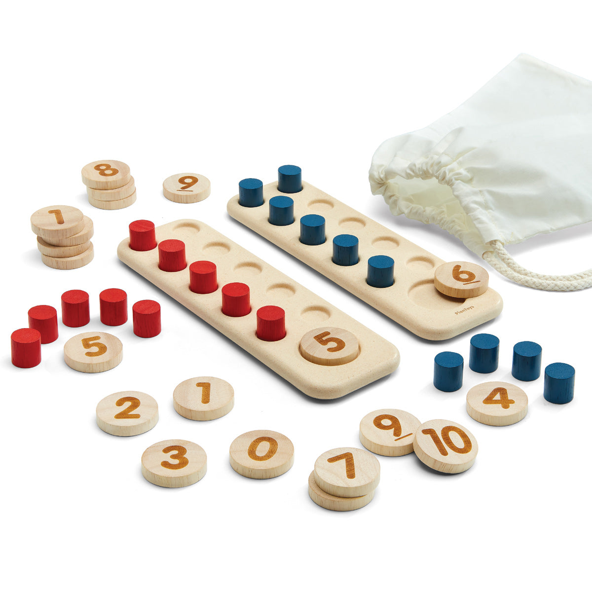 Plan Toys 10 Frame Number Game – Babipur