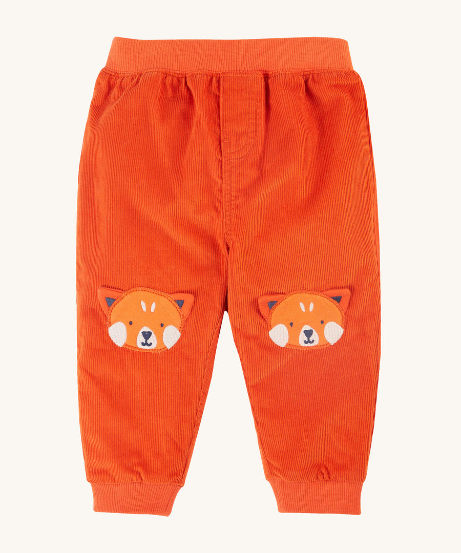 Frugi Cassius Cord Trousers - Bonfire/Red Panda – Babipur
