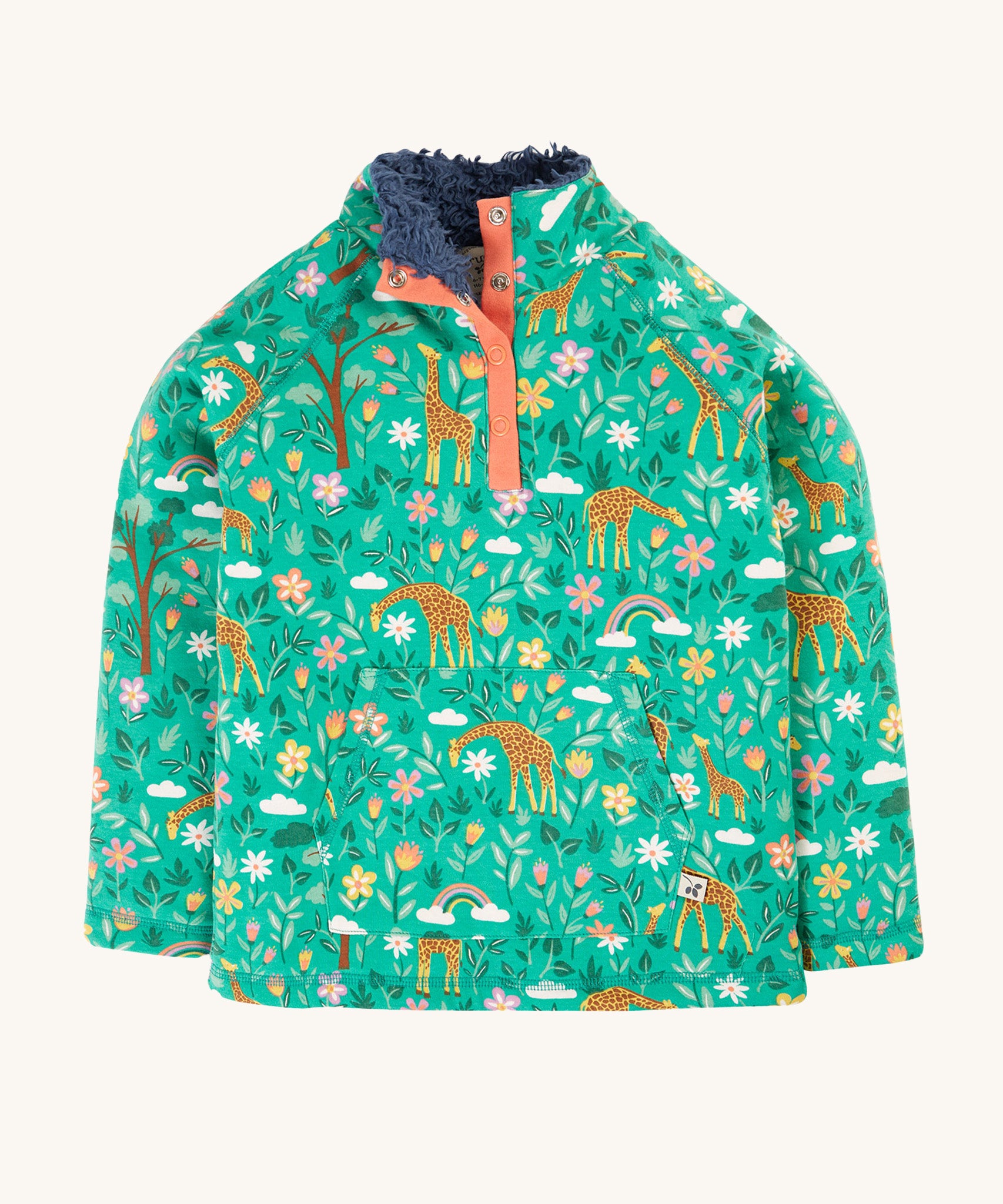 Frugi Snuggle Fleece - A Tower Of Giraffes – Babipur