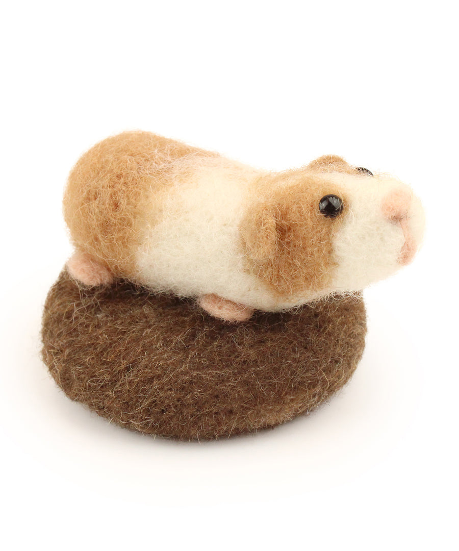The Makerss - Amiguwoolli Guinea Pig Mini Needle Felt Kit – Babipur
