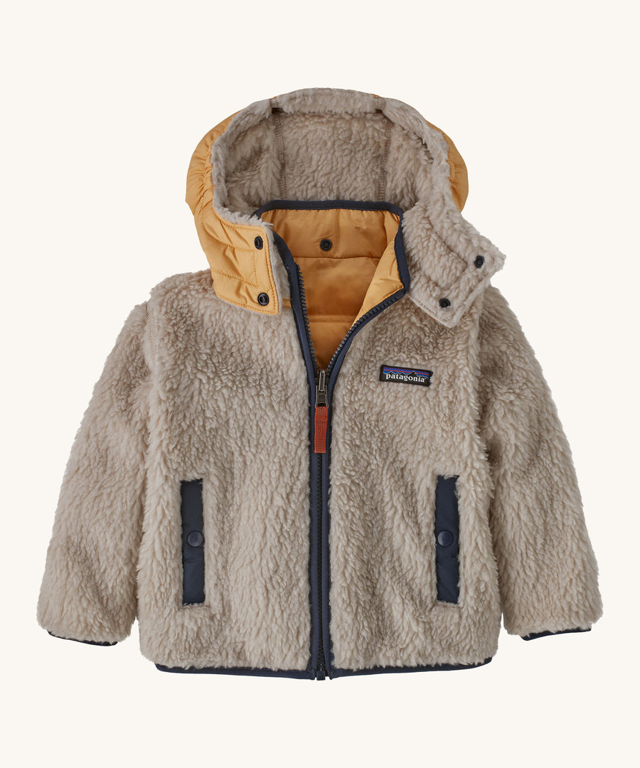 Patagonia Baby Reversible Tribbles Hoody - Conifer Green – Babipur