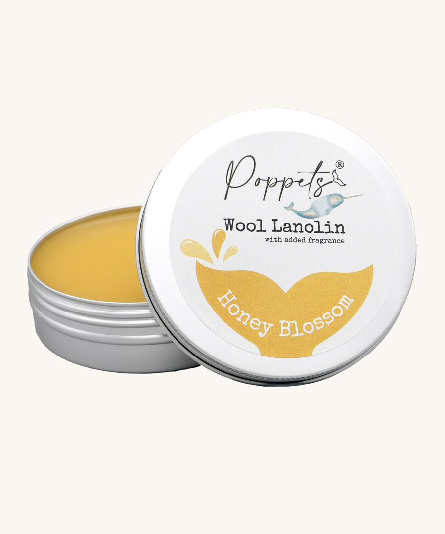 Poppets Wool Care Solid Lanolin Tin - 100g – Babipur