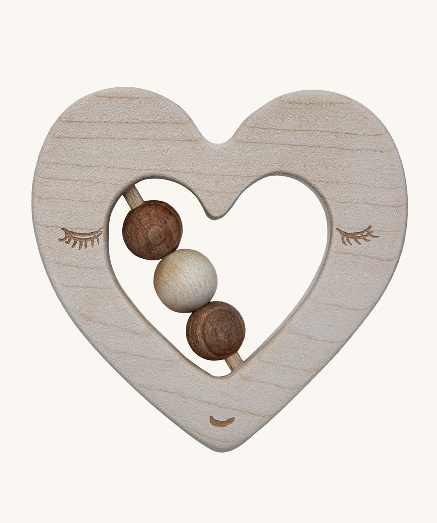 Wooden Story Rattle - Heart – Babipur