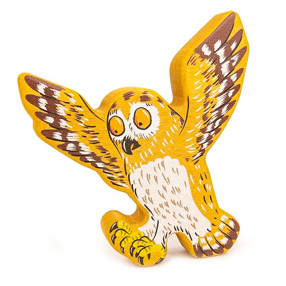 Bajo The Gruffalo Figurine officielle en bois avec personnage de hibou ...