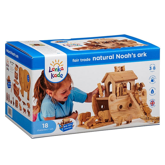 Lanka Kade Junior Natural Noah's Ark & 18 Natural Characters – Babipur