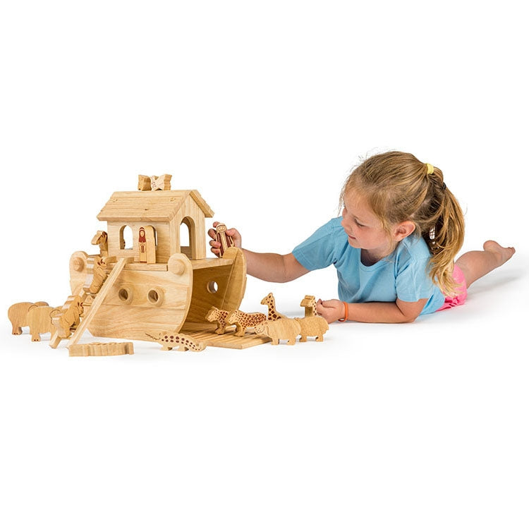 Lanka Kade Junior Natural Noah's Ark & 18 Natural Characters – Babipur