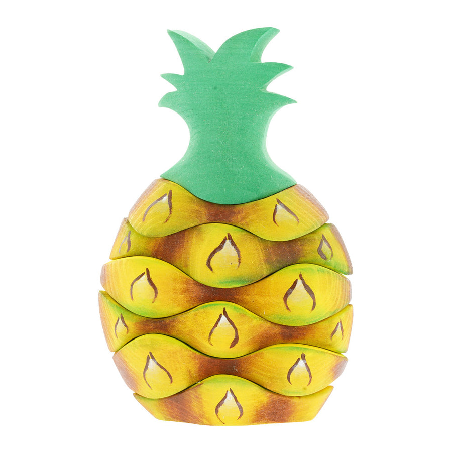 Bumbu Handmade Stacking Wooden Pineapple – Babipur