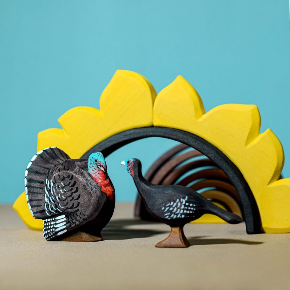Bumbu Wooden Turkey Figure – Babipur