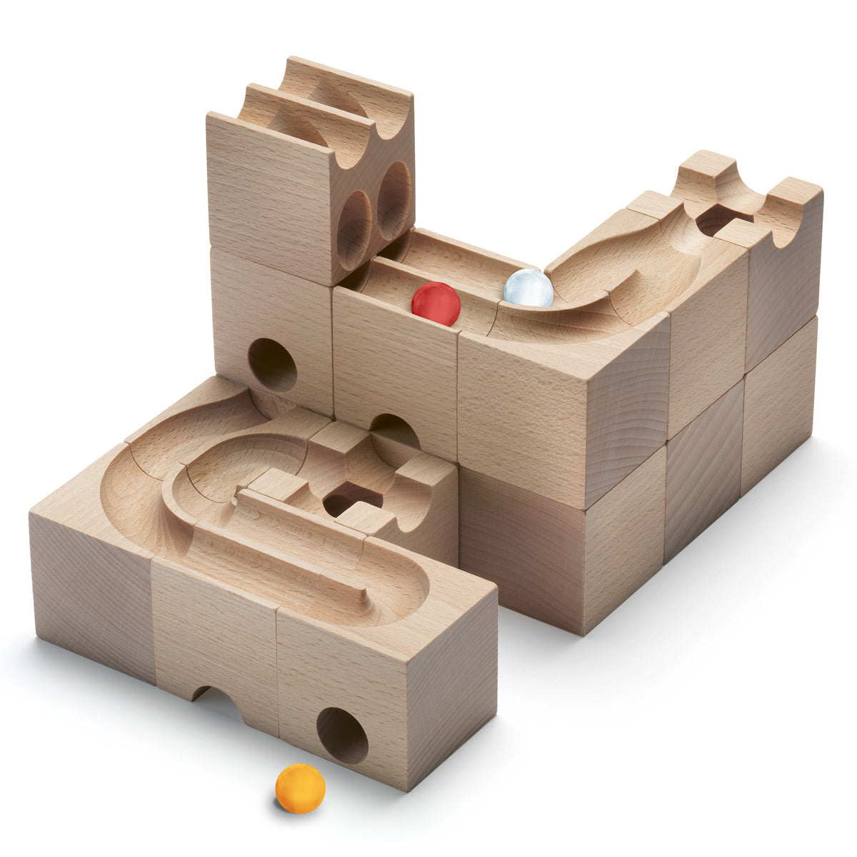 Cuboro Duo Wooden Marble Run Set – Babipur
