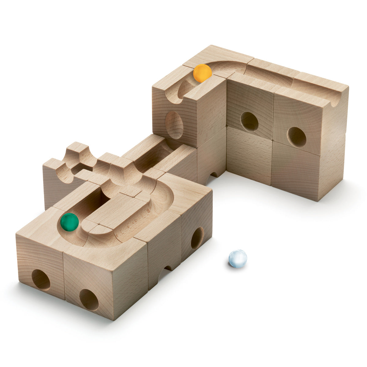 Cuboro Speed Wooden Marble Run Set – Babipur