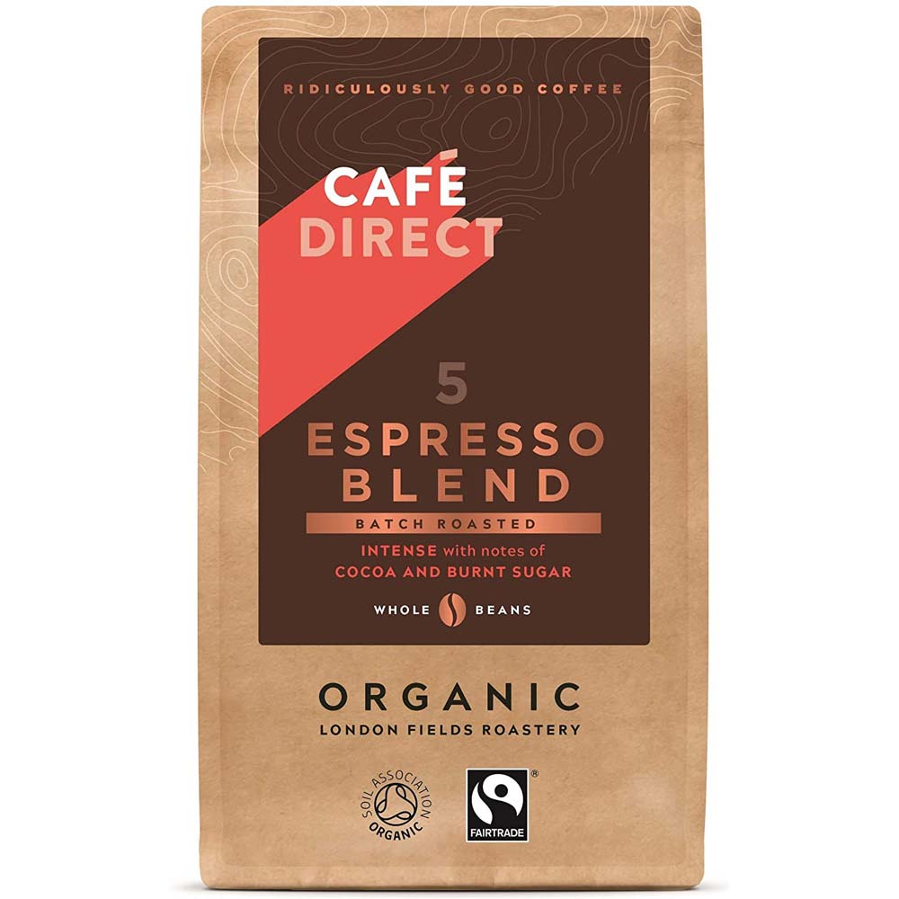 Cafedirect Espresso Blend Whole Bean 200g – Babipur