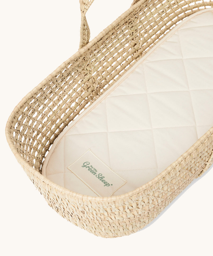 Little Green Sheep Natural Moses Basket Mattress – Babipur