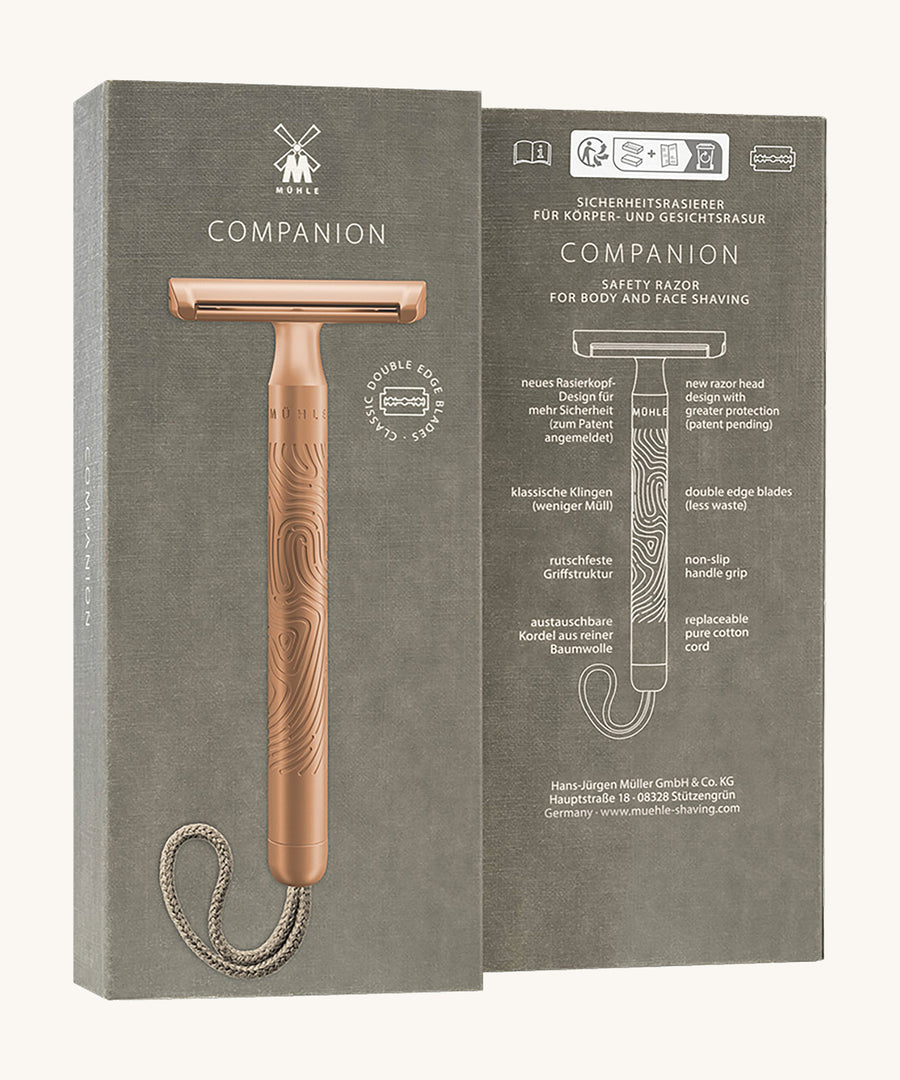 MÜHLE Companion Razor - Rose Gold – Babipur