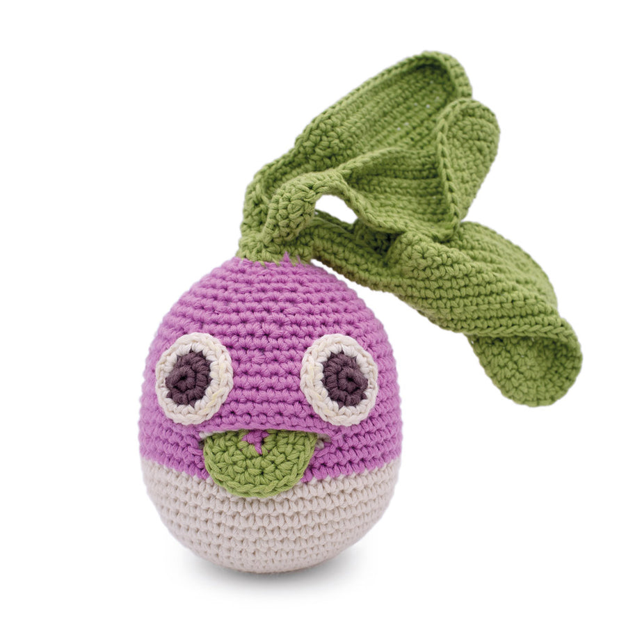 MyuM Oliver Turnip Crochet Rattle Toy – Babipur