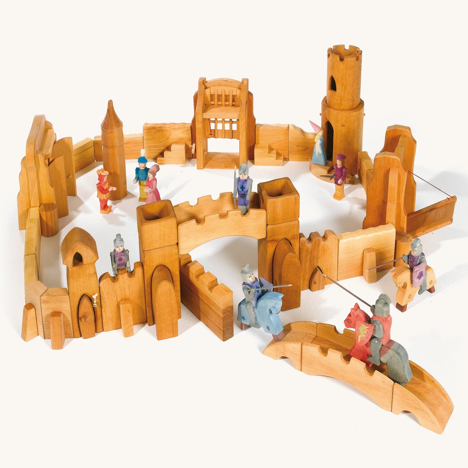 Ostheimer Wooden Castle Gateway & Towers Set – Babipur