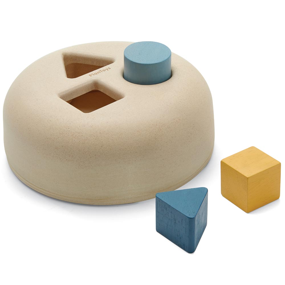 Plan Toys Geometric Sorting Wooden Baby Toy – Babipur
