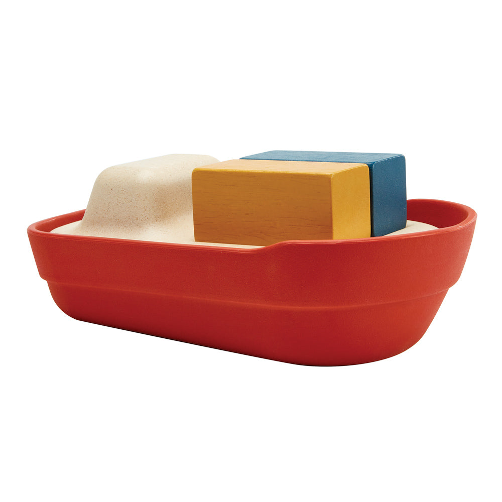 PlanToys Wooden Cargo Ship Bath Toy – Babipur