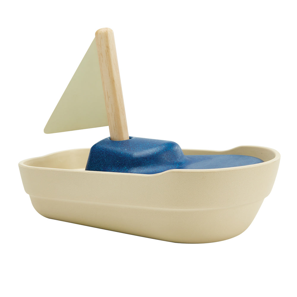 PlanToys Wooden Sailboat Bath Toy – Babipur