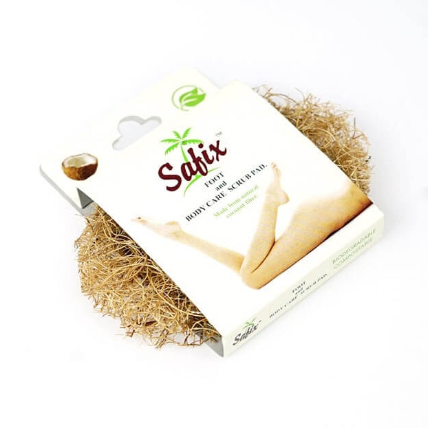 Safix Coconut Hair - Body Scrub Pad – Babipur