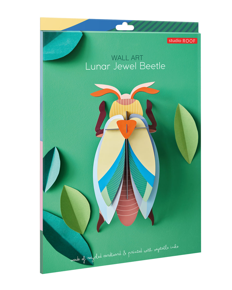 Studio Roof Lunar Jewel Beetle Cardboard Model – Babipur