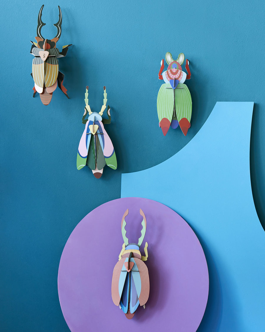 Studio Roof Sakura Beetle Cardboard Model – Babipur