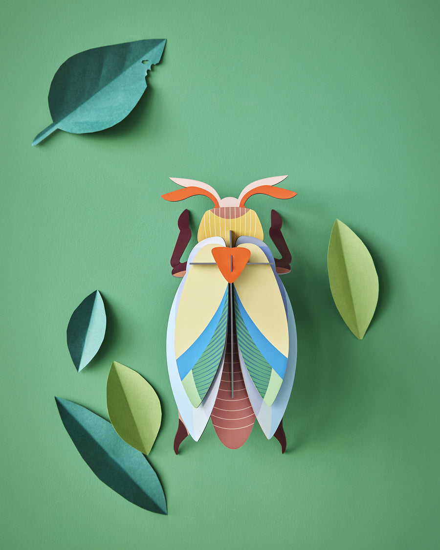 Studio Roof Lunar Jewel Beetle Cardboard Model – Babipur