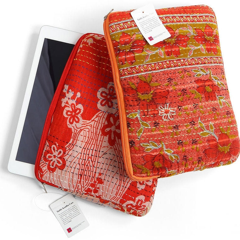 Turtle Bags Kantha Small Tablet Case – Babipur